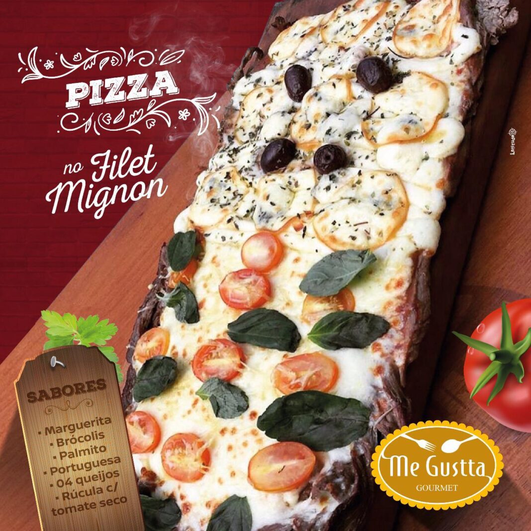 🍕PIZZA NO FILET MIGNON [ME GUSTTA] - Revista Atenção
